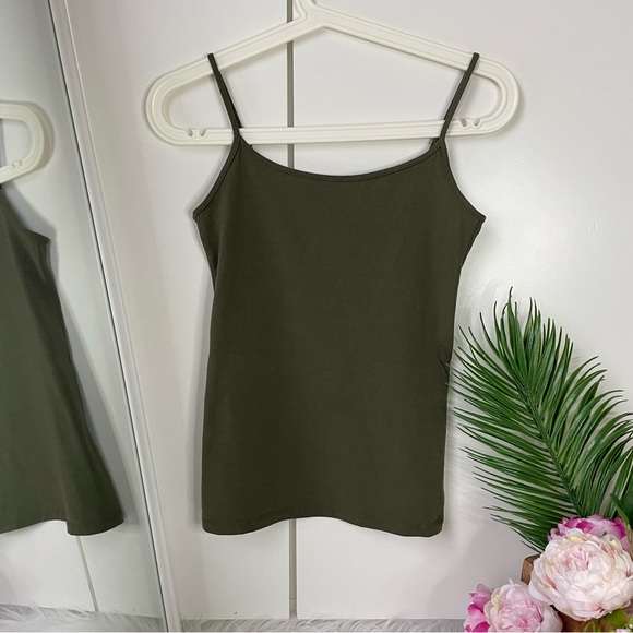 Primark | Tops | Primark Army Green Cami Top | Poshmark